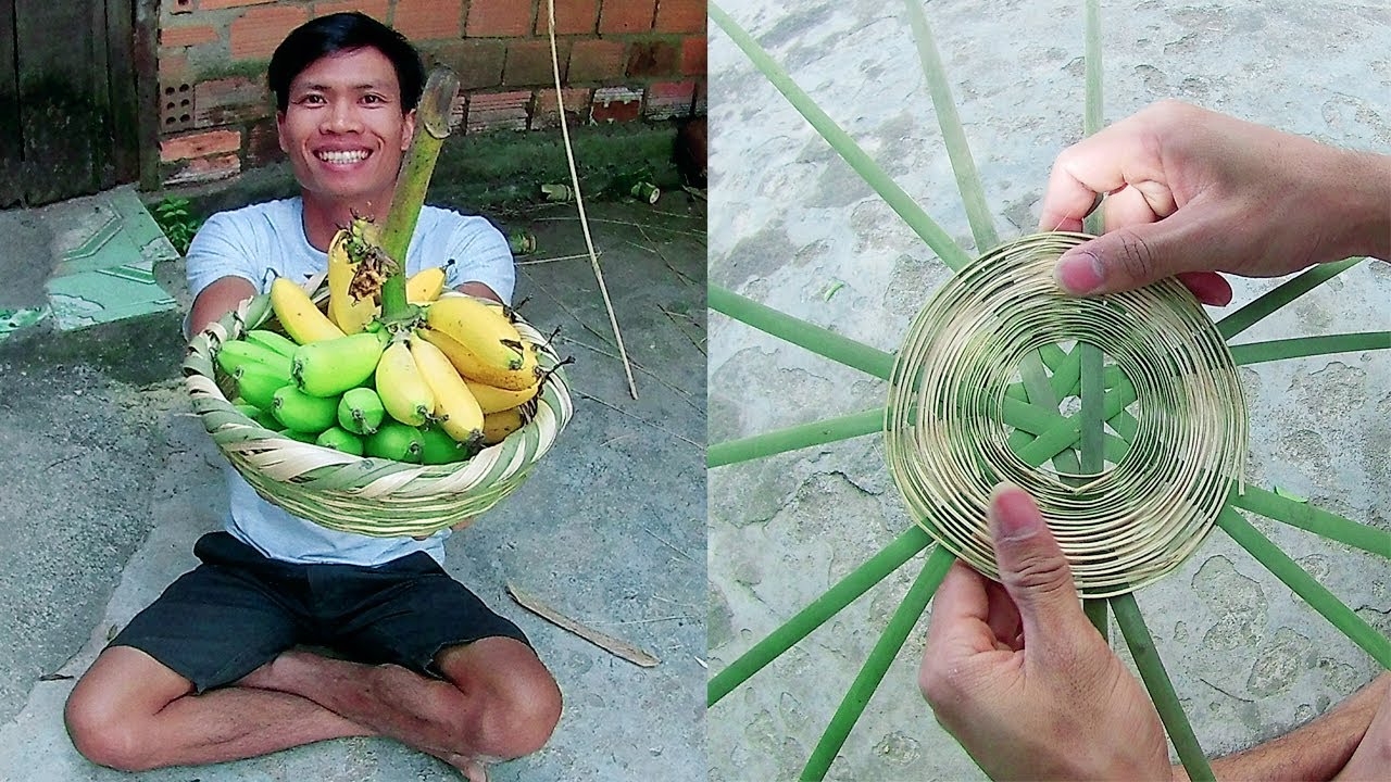Handmade Bamboo Basket, design craft 29丨 Bamboo Woodworking Art - YouTube