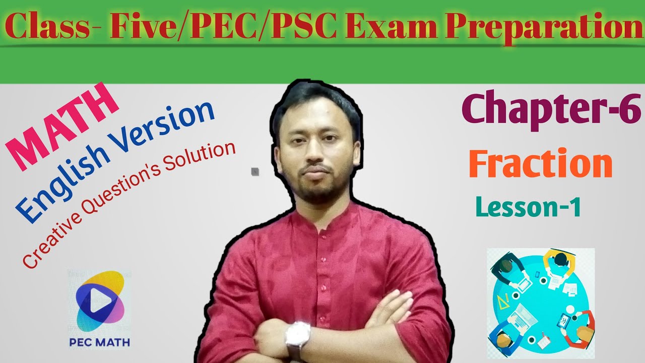 Class-Five|PEC/PSC|Math|Chapter-6|Fraction|Lesson-1 - YouTube