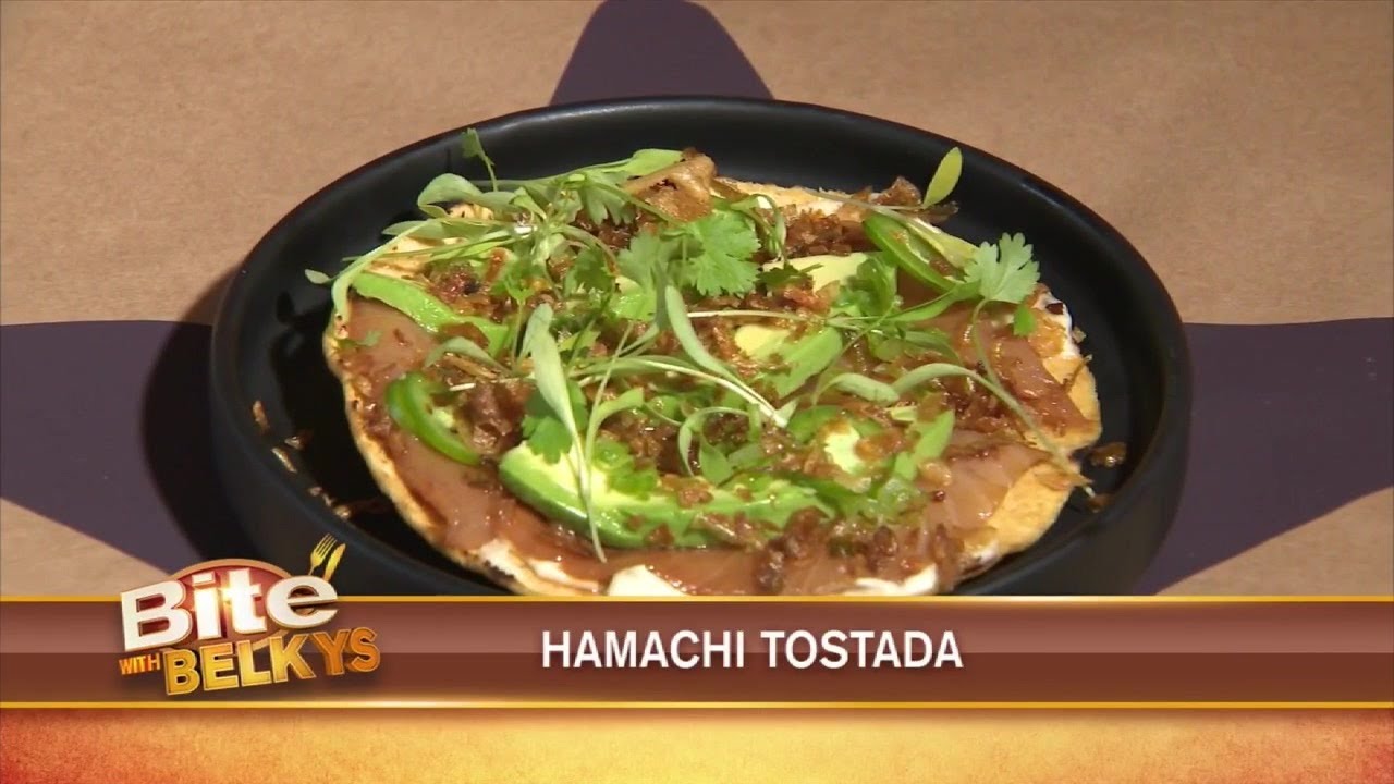 Hamachi Tostada / Belly Fish - YouTube