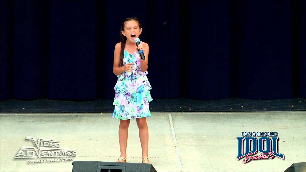 B&GC Idol Semi Finals 2014 Kaysee French - YouTube