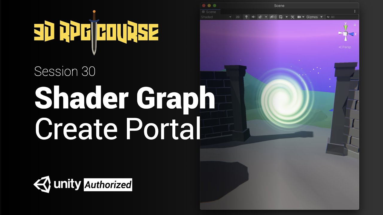 Unity3D RPG游戏开发教程|Core核心功能30:Create Portal 创建传送门 - YouTube