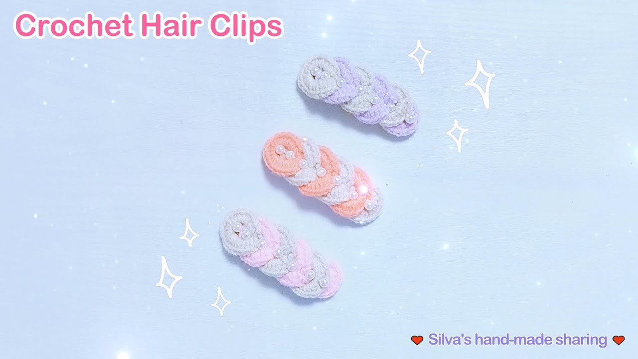 Crochet Hair Clips Tutorial | Perfect DIY Accessory for Any Occasion ...