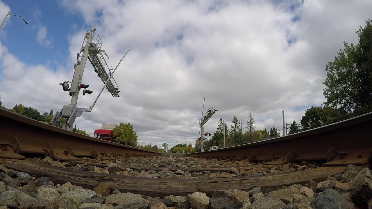 Ottawa train gopro under - YouTube