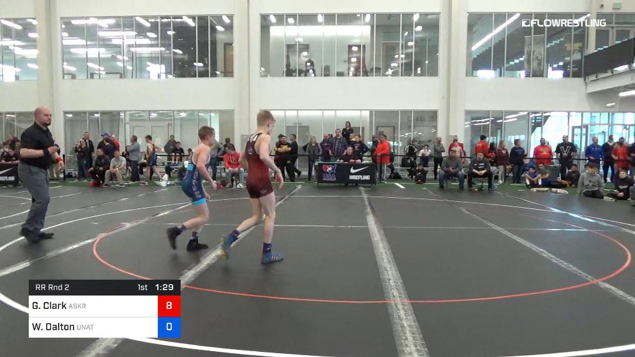 48 Kg Rr Rnd 2 Greyson Clark Askren Wrestling Academy Vs Weston Dalton ...