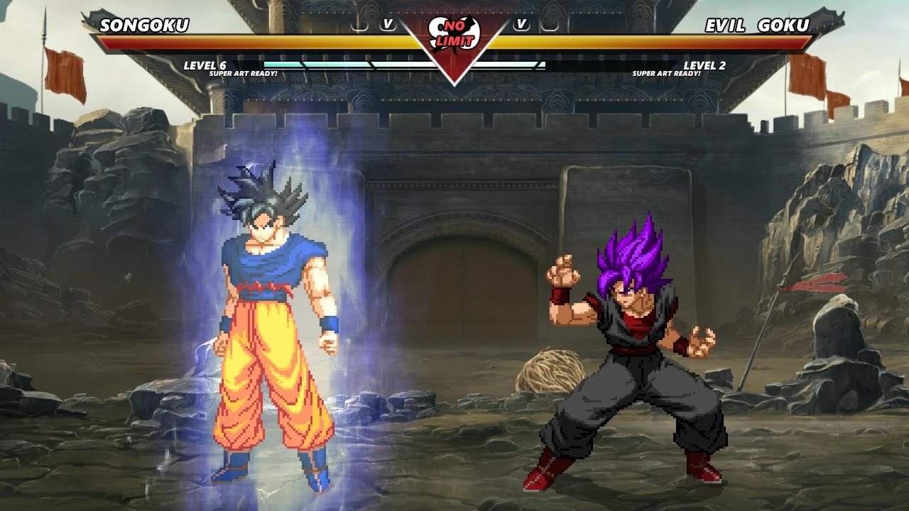 GOKU UI vs EVIL GOKU - Highest Level Insane Fight‼️ - YouTube