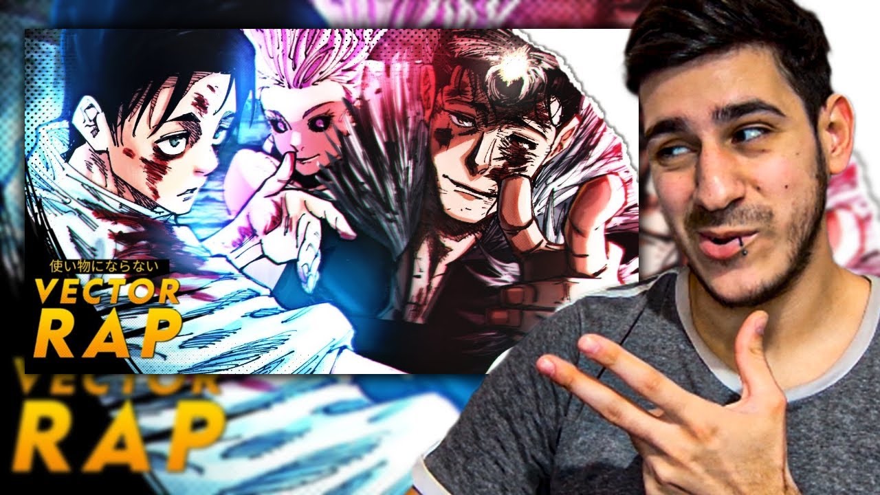 REACCIONANDO a Yuta Vs Ryu Rap | Jujutsu Kaisen | VectoR JR - YouTube