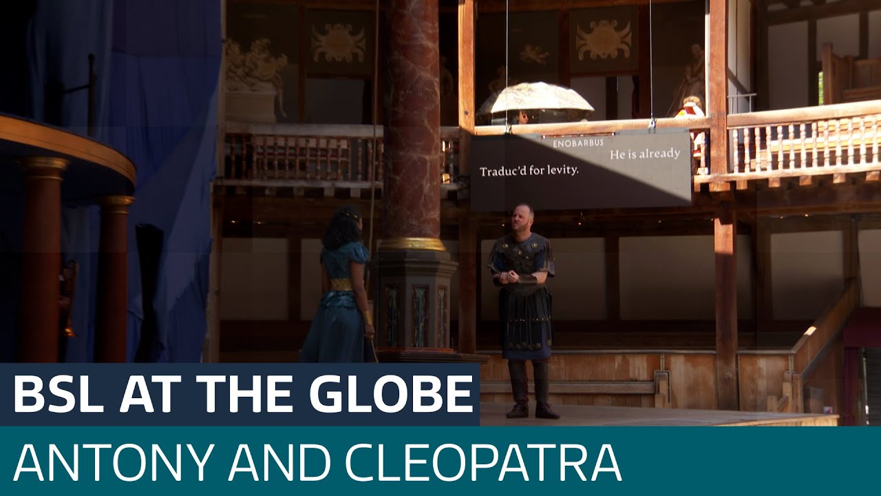 Shakespeare as you've never seen or heard: BSL at the Globe Theatre ...