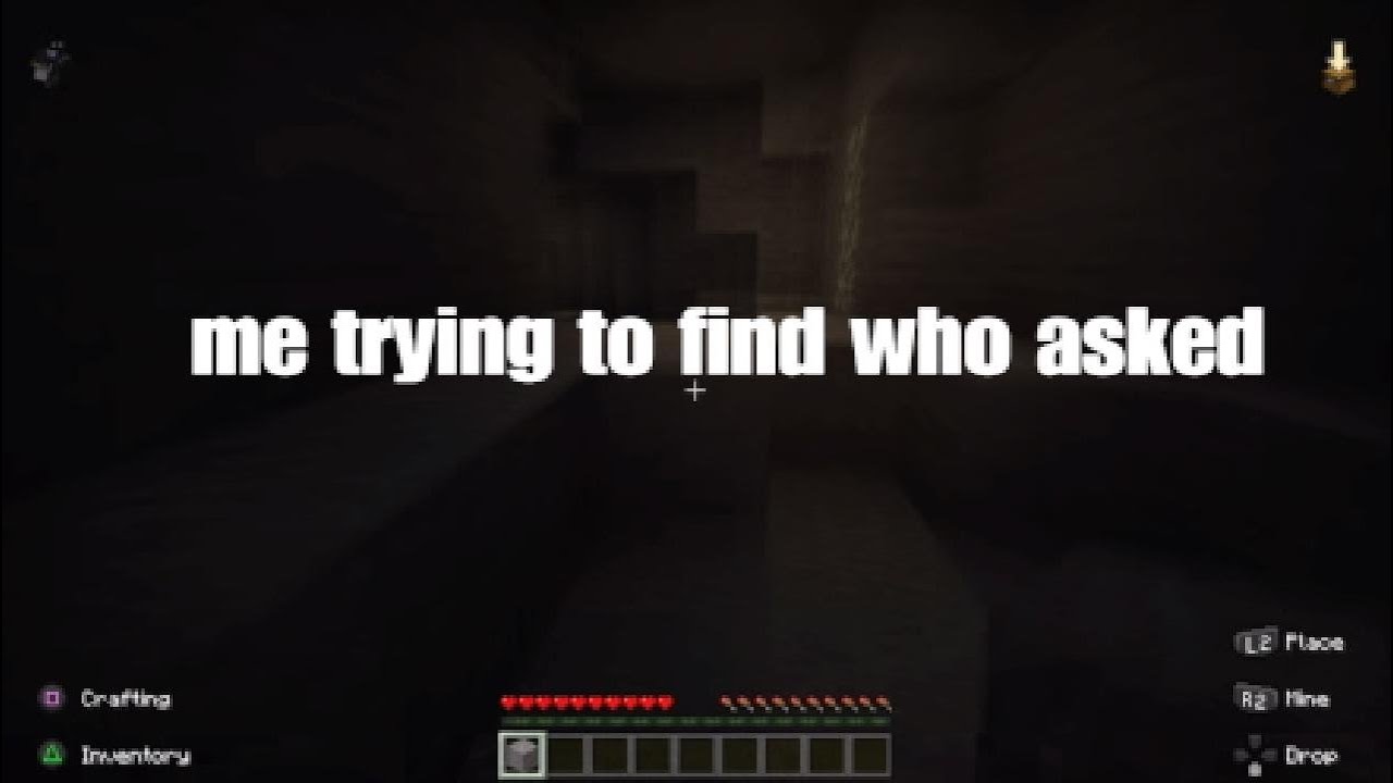 me trying to find who asked meme - YouTube