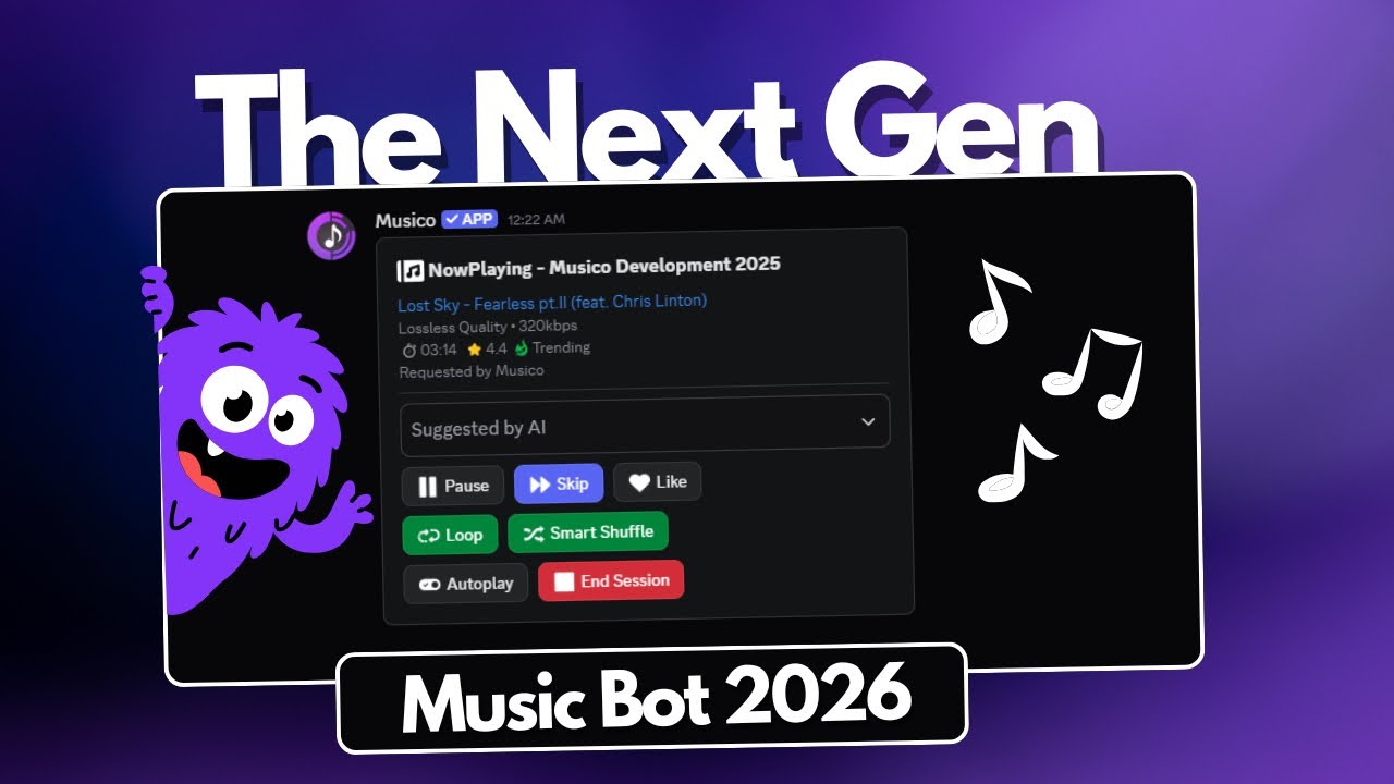 The Next Generation of Discord Music Bots 2026 - YouTube