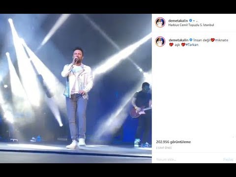 ✅  Demet Akalın'dan Tarkan paylaşımı! \