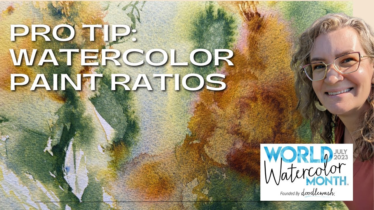 Pro Watercolor Tips: Mastering Pigment Load / Paint Balance with Angela ...