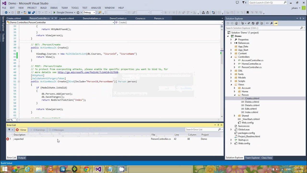 ASP.NET MVC Multiselect - YouTube