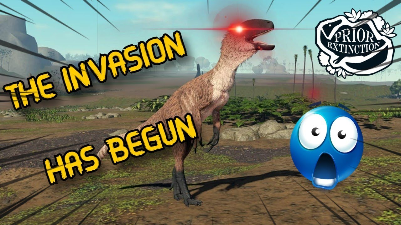 THE GUANLONG INVASION?! | Prior Extinction Roblox - YouTube