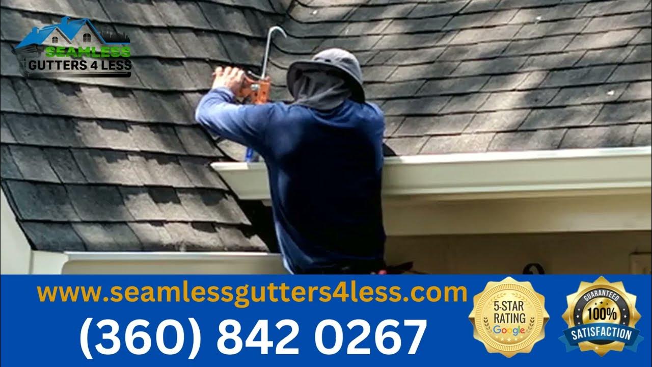 Seamless Gutter Installation - Arlington WA - Seamless Gutters 4 Less ...