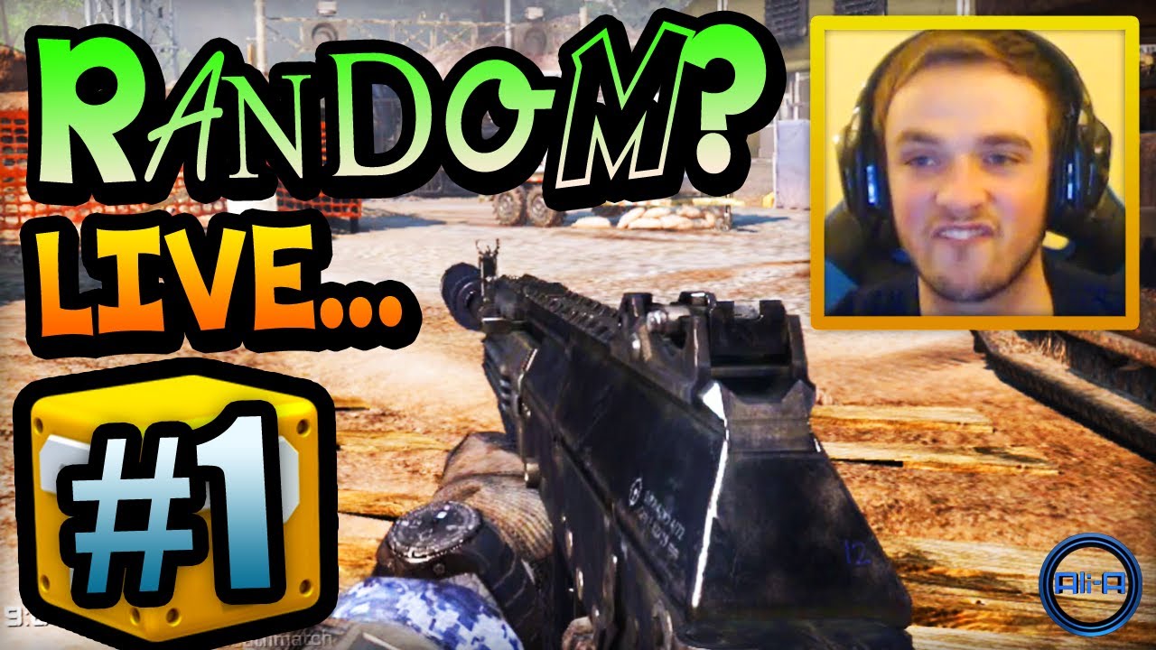 "OMG QUAD FEED!" - RANDOM Class LIVE w/ Ali-A #1! - (Call of Duty: Ghost) - YouTube