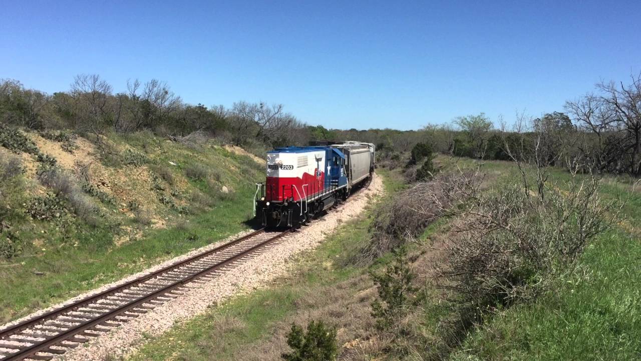 Heart of Texas Railroad & GMTX 2203 on 03-24-16 - YouTube