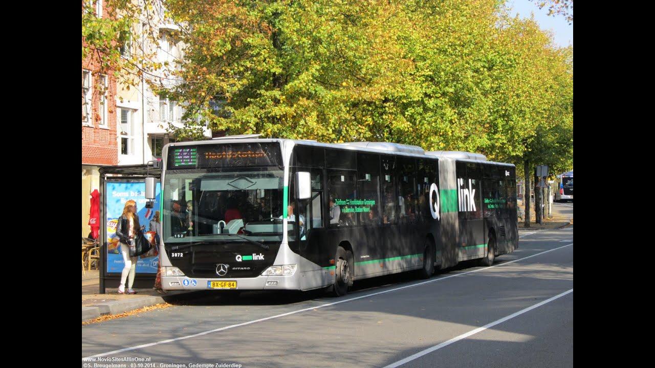 Qbuzz 3072 Mercedes Benz Citaro G @ Gedempte Zuiderdiep, Groningen (NL ...