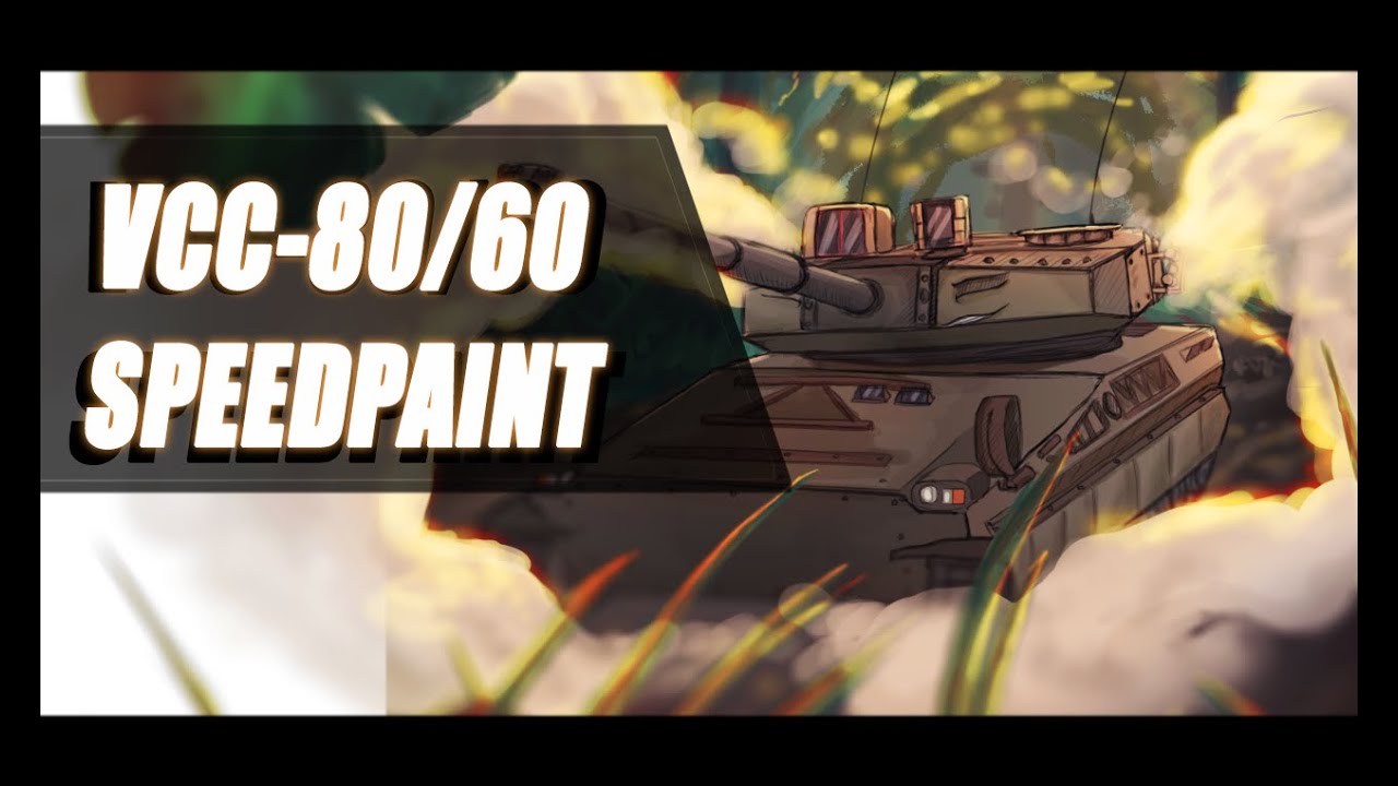 VCC-80/60 | Speedpaint | War Thunder - YouTube