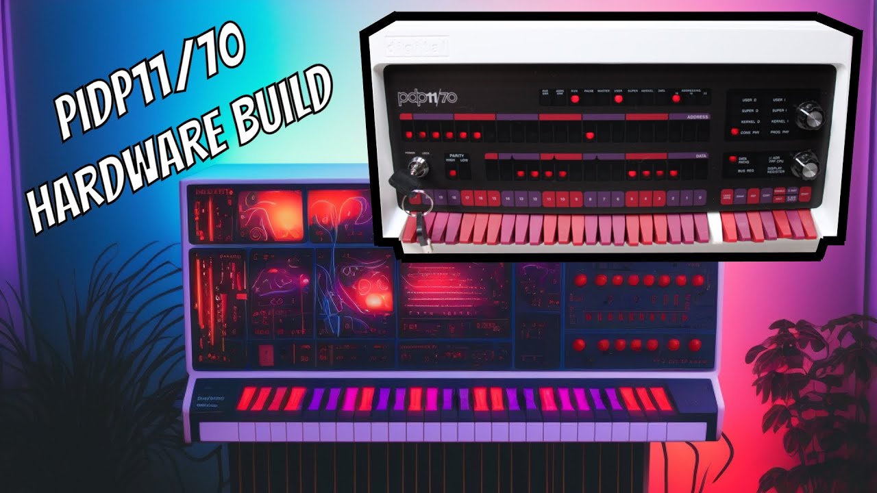 PiDP11 Hardware build - YouTube