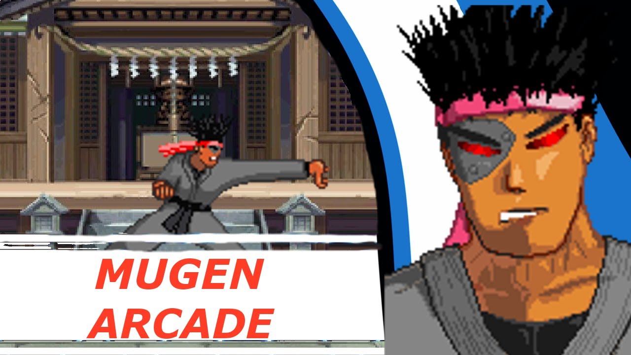Mugen Arcade Mode with Evil Kung Fu Man MKII - YouTube