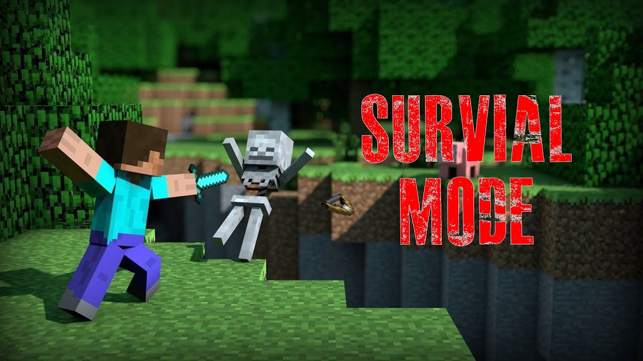 Let's play Minecraft - SURVIVAL MODE!!! - YouTube