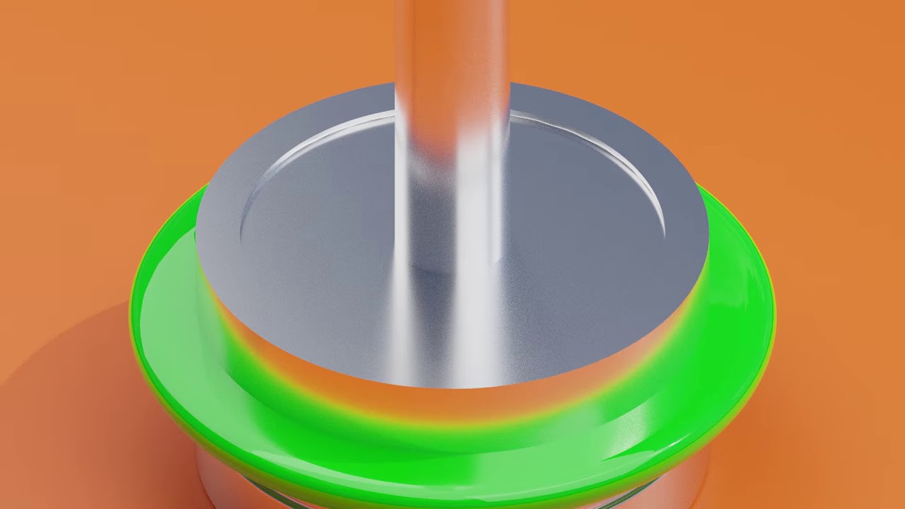 Hydraulic Press Animation - YouTube