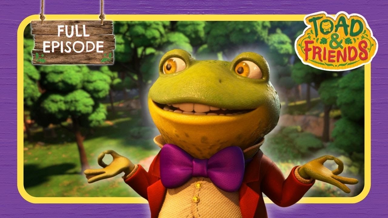 Toad Learns Forest Bathing🧘‍♀️🌳 Toad & Friends English Stories For Kids ...