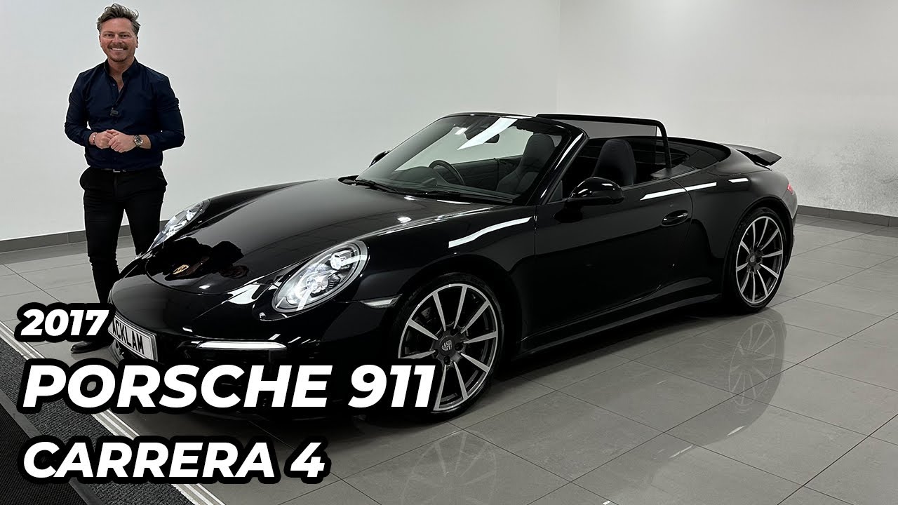 2017 Porsche 911 3.0 Carrera 4 Convertible - YouTube