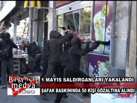1 MAYIS SALDIRGANLARI YAKALANDI