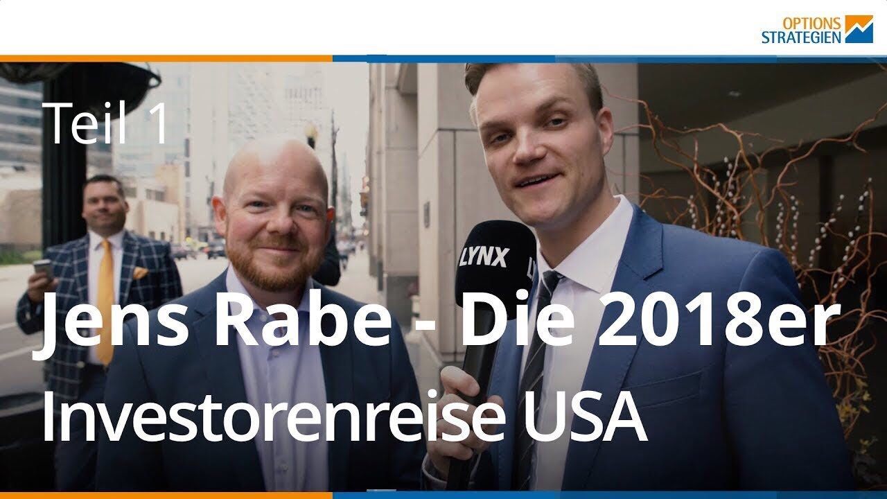 Jens Rabe - Die 2018er Investorenreise USA | Teil 1 - YouTube