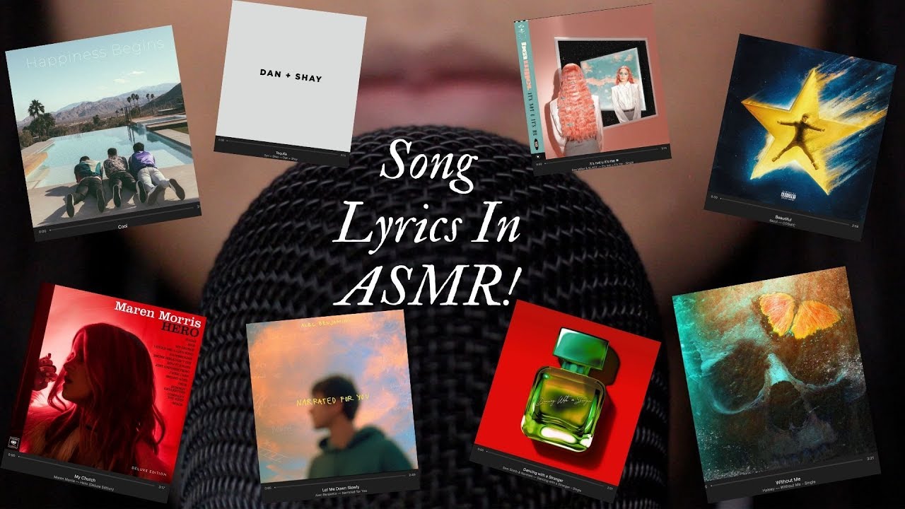 ASMR | Song Lyrics in ASMR! - YouTube