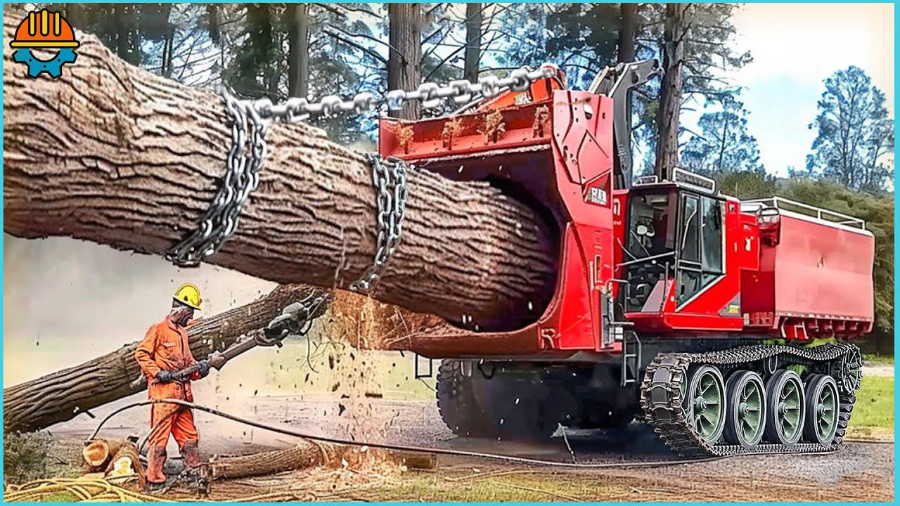 155 EXTREME Dangerous Huge Wood Chipper Machines | Best Of The Week ...