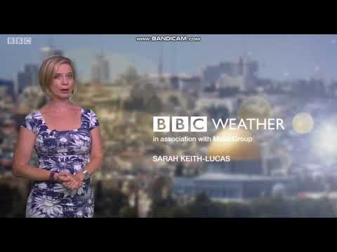 Sarah Keith-Lucas BBC World Weather - July 2nd 2018 (Part 2)