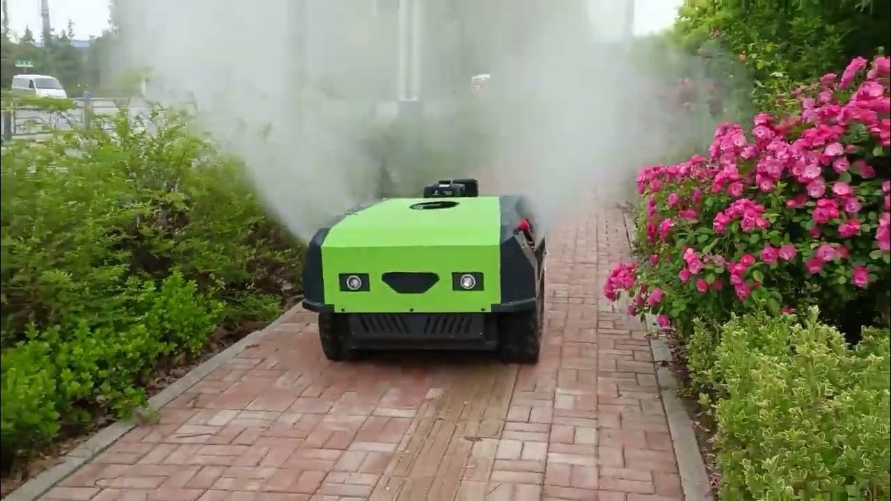 Remote Control Orchard Sprayer For Agriculture RC Robot Pesticide Spraying Machine - YouTube