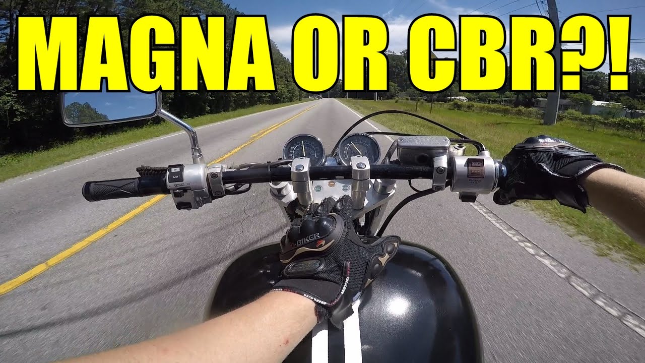 CBR1000rr Or Honda Magna VF750? - YouTube