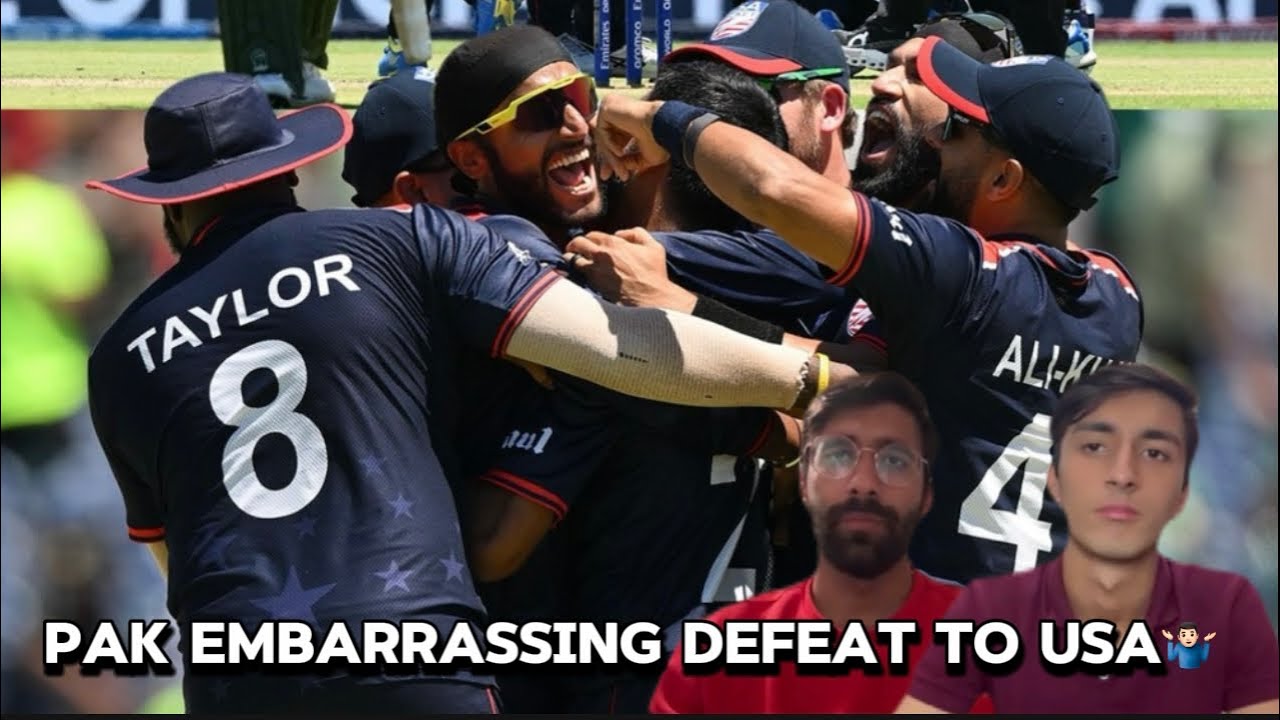 USA Crushed Pak | World Best Pace Attack Fail To Defend 160 Against USA ...