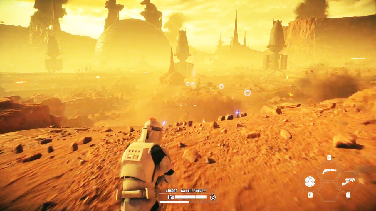 Star Wars Battlefront 2 is even better with less HUD - Gameplay + My ...