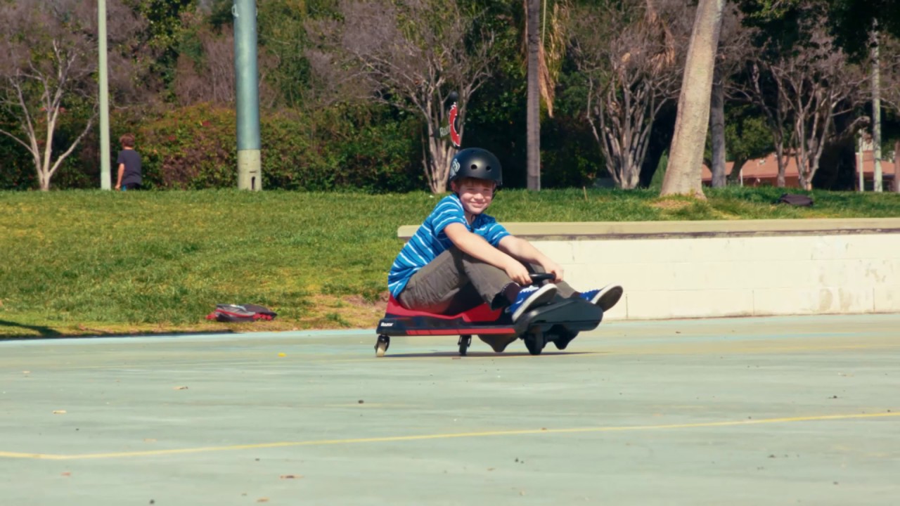 Razor Crazy Cart Shift Ride Video 2 - YouTube