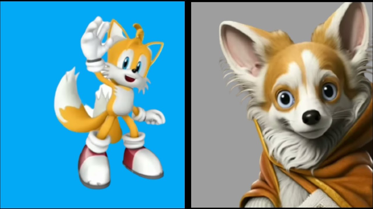 SONIC the hedgehog all characters as DOG 2023 - YouTube