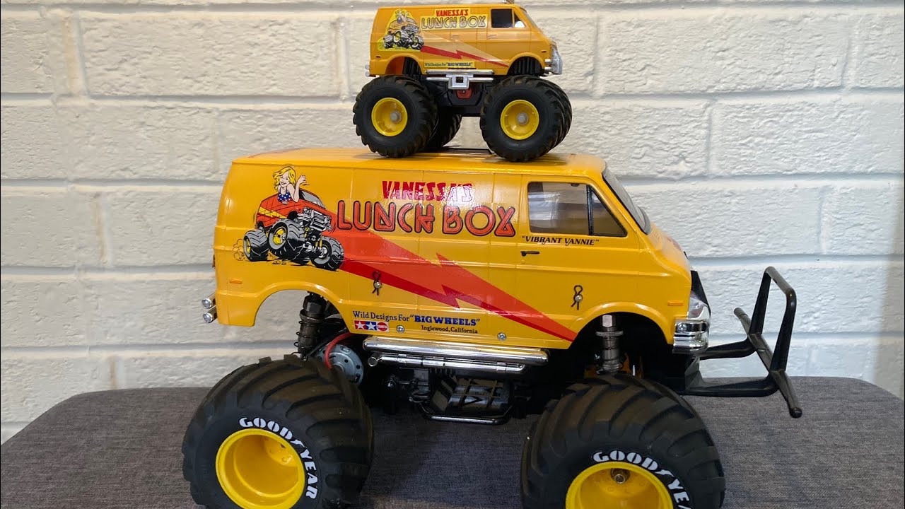 Tamiya Vanessa’s Lunch Box vintage rc hop-ups review!!! - YouTube