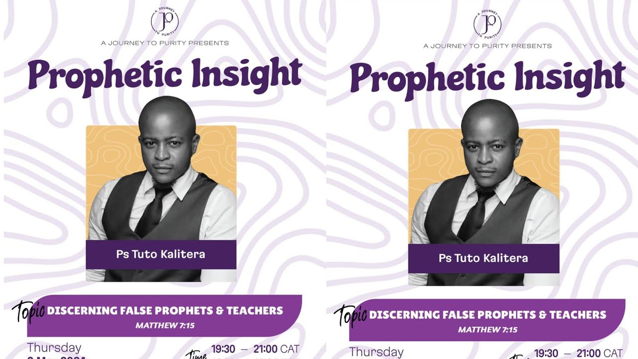Prophetic Insight - Pastor Tuto Kalitera - YouTube
