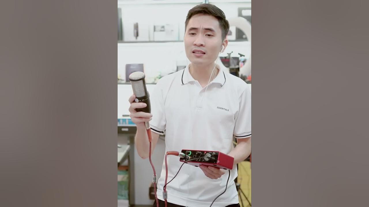 NGƯỜI NHƯ ANH - Cover || LÊ LỢI_ Mickystudio.COMBO AKG P420 FOCUSRITE 2i2 PHẦN MỀM CUBASE ...