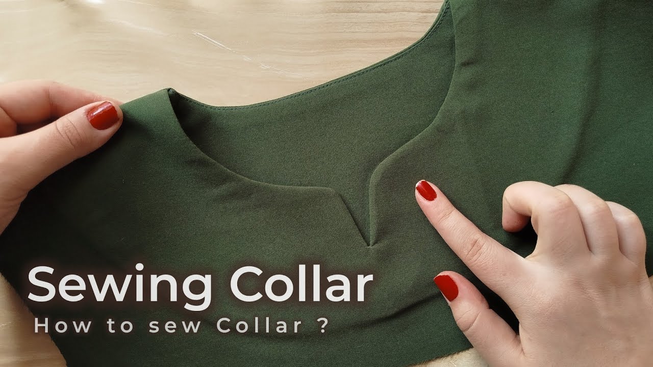 [ Sewing Collar ] Sewing new & simple Collar tutorial - YouTube