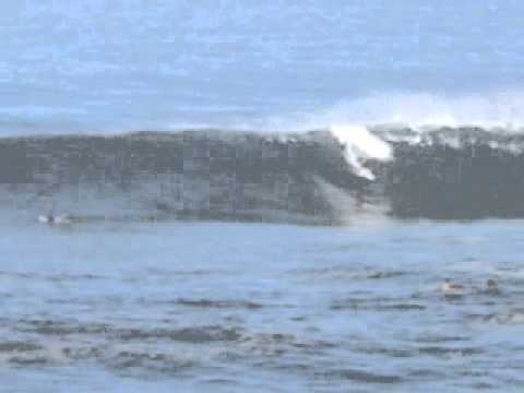Surfing Big Waves at Waimea Bay - 1/2 - YouTube