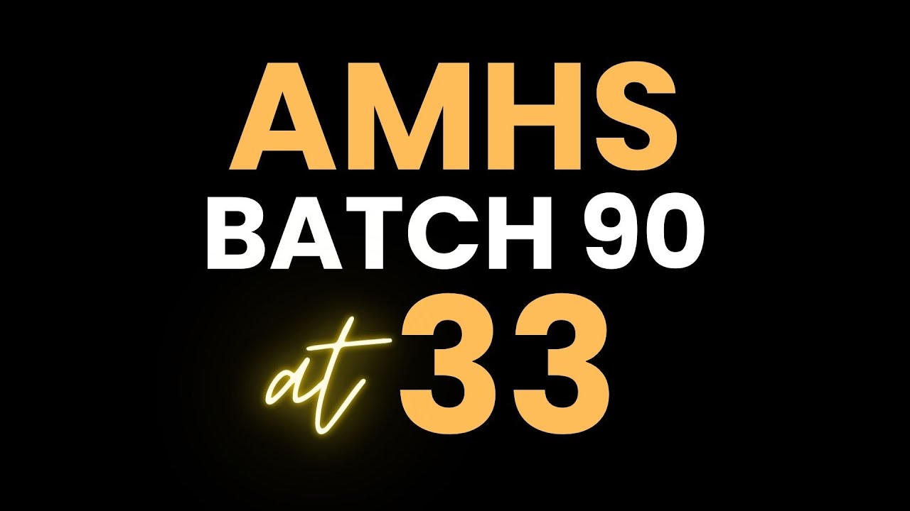 BATCH 90 at 33 Reunion - YouTube