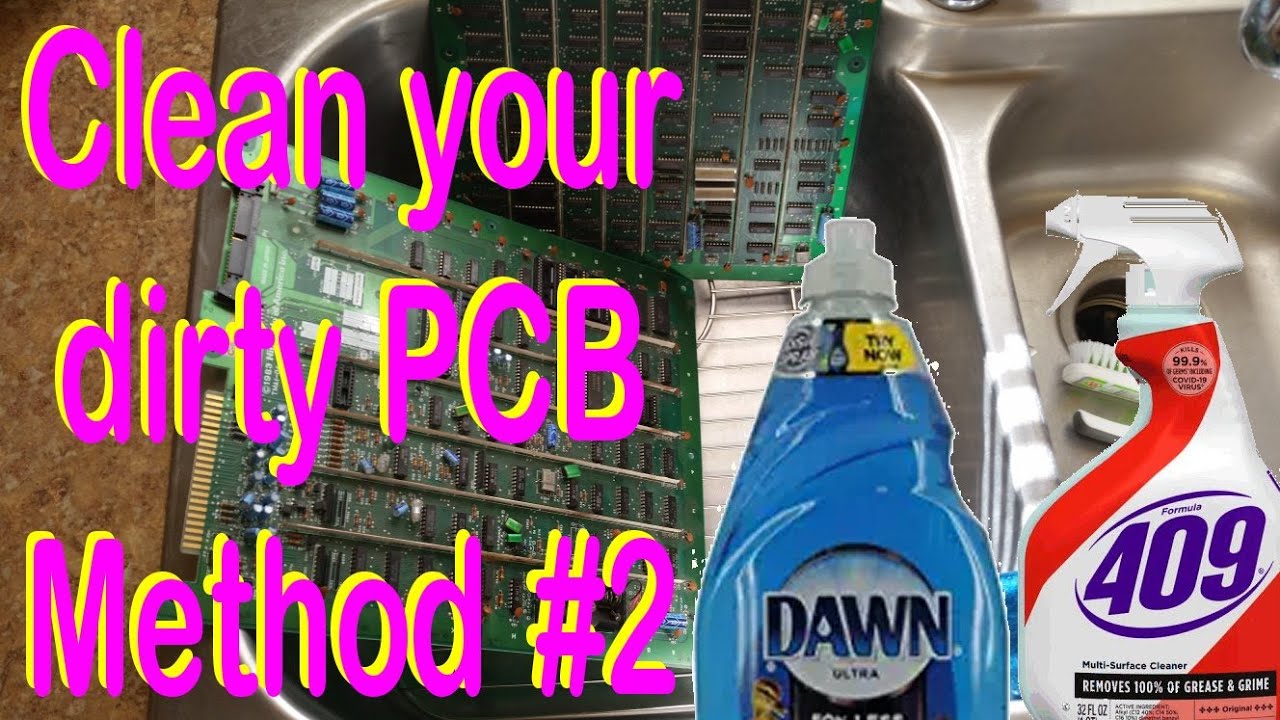 How to Clean a PCB - Method #2 - YouTube