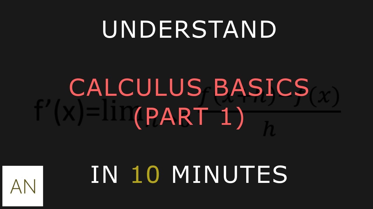 What even is Calculus? PART 1 | Understand Calculus Basics (Derivation ...