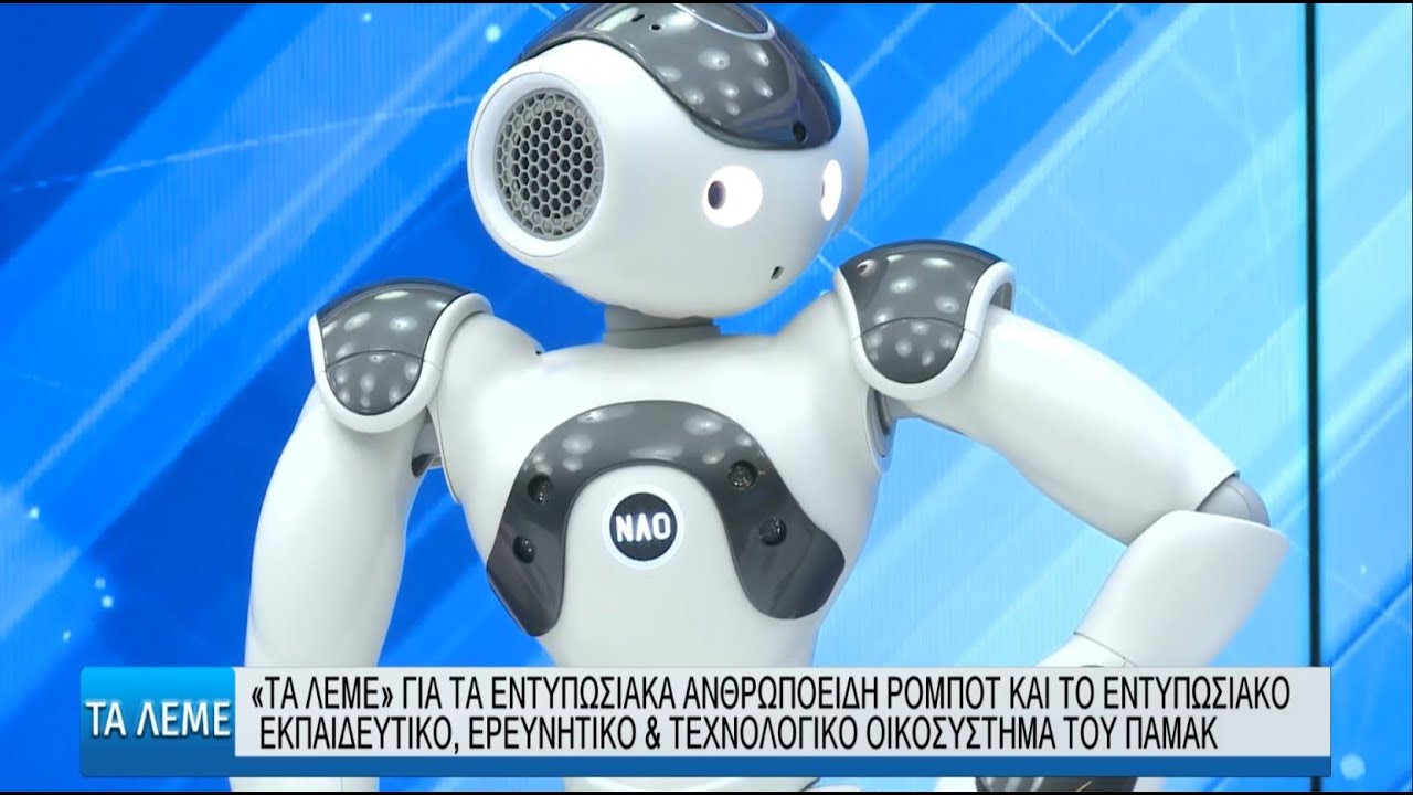 ΕΝΤΥΠΩΣΙΑΚΑ ΑΝΘΡΩΠΟΕΙΔΗ ΡΟΜΠΟΤ ΤΟΥ ΠΑΜΑΚ - ΤΑ ΛΕΜΕ 05/04/24 ΜΕΡΟΣ Δ ...