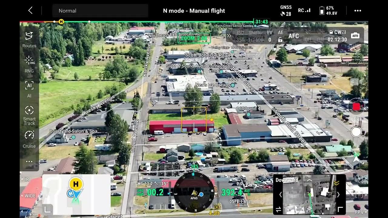 Matrice 400 with H30T AR Map View - YouTube