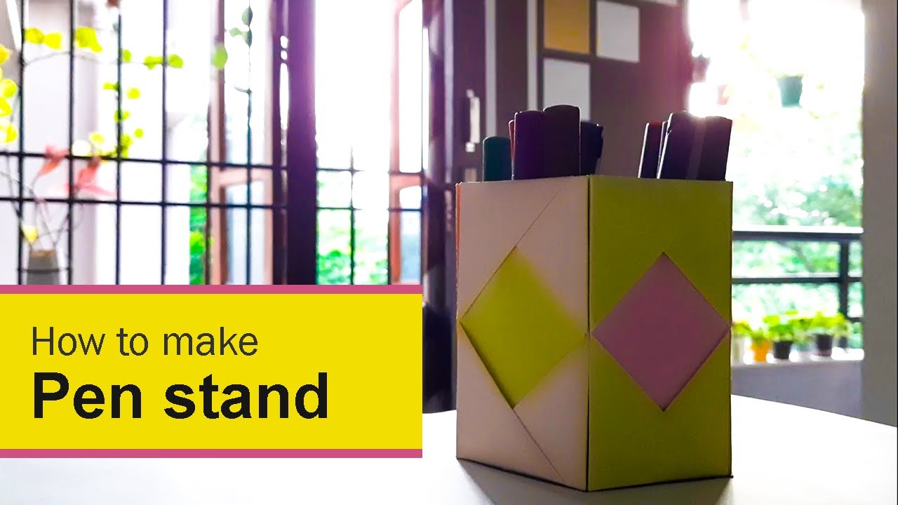 Craft paper unboxing from Amazon | How to make PEN STAND with paper ...